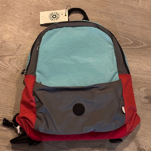 Kipling | Bags | Kipling Splash Red Block Sonnie Backpack 6 X 16 X 675 ...